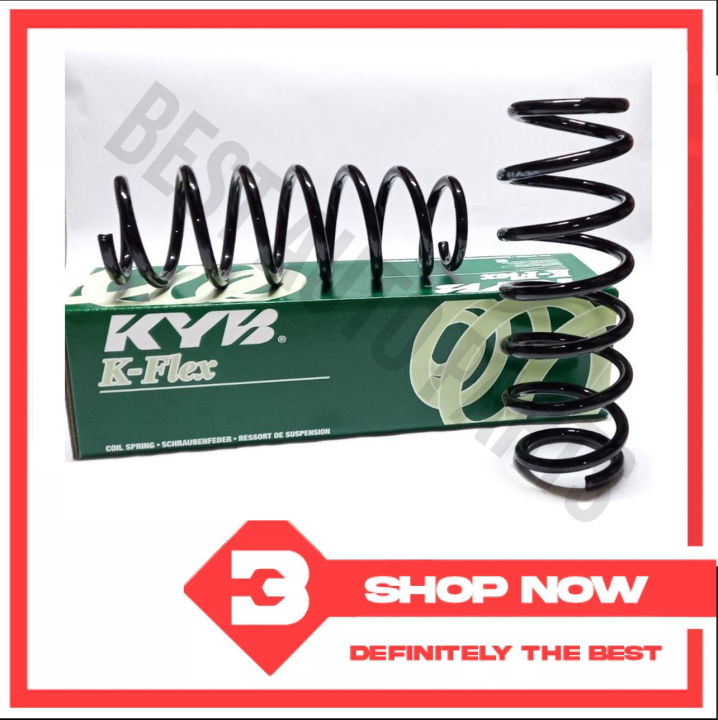 KYB 2pcs K-Flex Front Coil Spring for Mirage Hatchback / G4 A03A/A13A ...