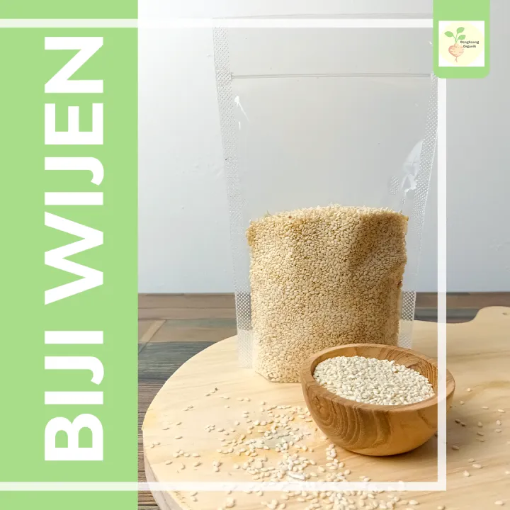 Wijen Putih 1Kg - Oven, Roasted, Sesame Seed | Lazada Indonesia