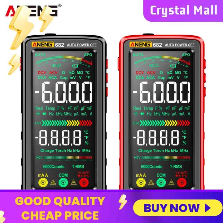 Smart Digital Multimeter Reverse Electrical Capacitance Meter 6000 ...