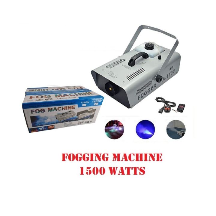 [ Ready Stock ] Heavy Duty Fogging Machine Nano Mist Machine 1500W Fog ...