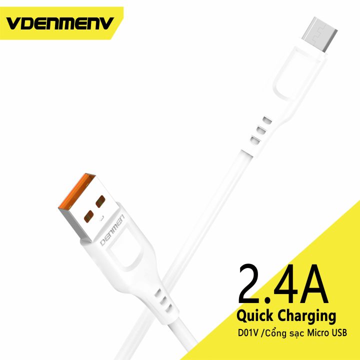 D01T D01V ของแท้ Vdenv D01L สายชาร์จเร็ว2.4A | Lazada.co.th