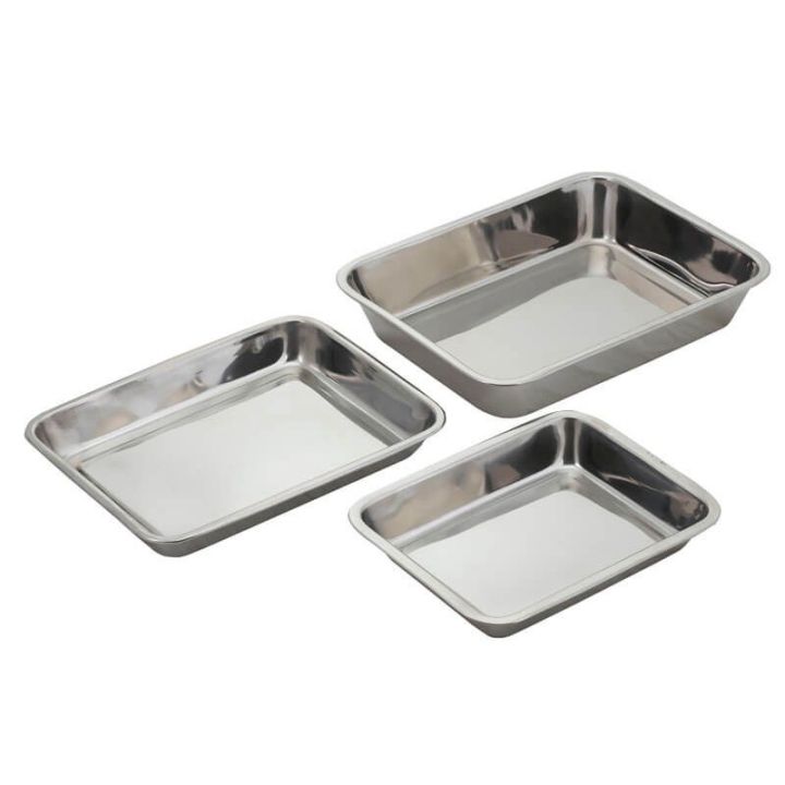 Different types of Food Pan Tray Stainless Steel Serving Trays | Lazada PH