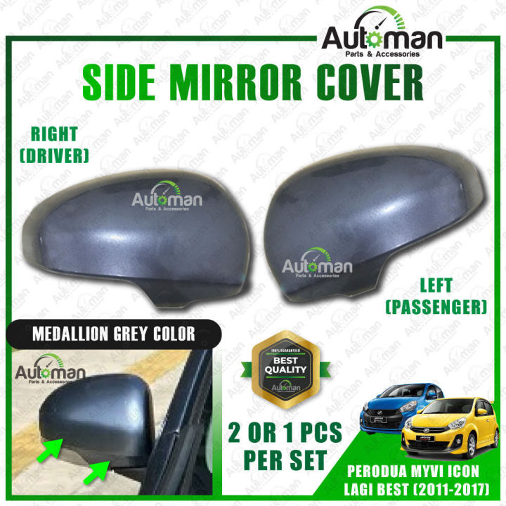 Perodua Myvi Lagi Best ICON 2011 - 2017 Side Mirror Cover Left Right ...