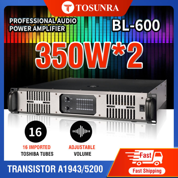 TOSUNRA BL-600 PURE COPPER POWER AMPLIFIER 350W*2 | Lazada PH