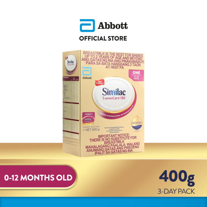 Similac TummiCare HW One 400g Infant Formula for 0-12 Months Old Milk ...