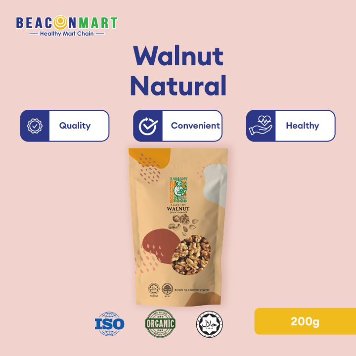 [Beacon Mart - Radiant] Halal Walnut Natural Raw | Gluten-Free | Kacang ...