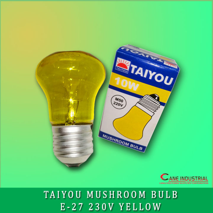 Taiyou Mushroom Bulb E-27 230V | Lazada PH