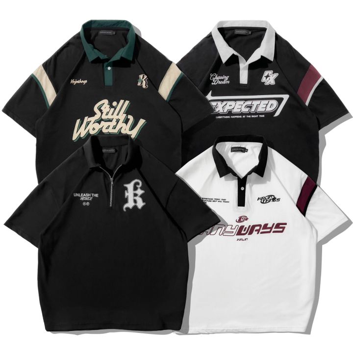 " VOLUME 1 " OVERSIZE RUGBY SHIRT / BAJU RUGBY OVERSIZE | Lazada Indonesia