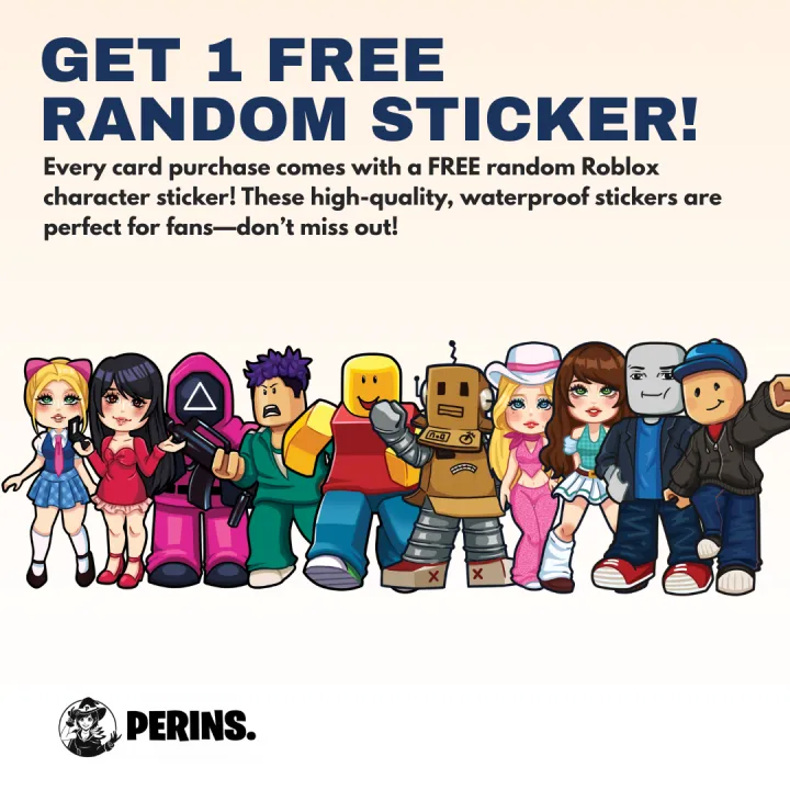 Roblox (Robux 800 / 1200 / 2100 / 4500) - Redeemable Physical Gift ...
