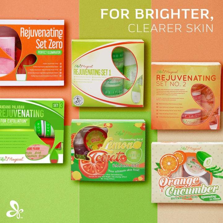SKIN MAGICAL REJUVENATING SETS 1 / 1.0 / 2 / 3 / 4 / ORANGE CUCUMER ...