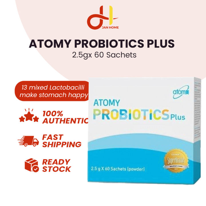 ☚Atomy Probiotics Plus 益生菌 2.5gx 60 Sachets (Powder) Probiotic Powder ...