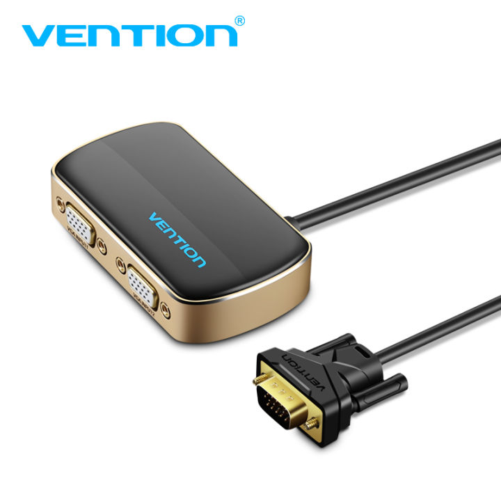 Vention VGA Switch 2 in 1 out 2 Port VGA Video Adapter Manual Switcher ...
