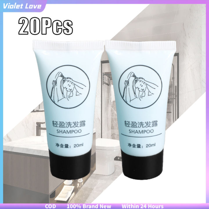 20Pcs 20ml Hotel Shampoo Resort Hotel Supplies Shampoo | Lazada PH