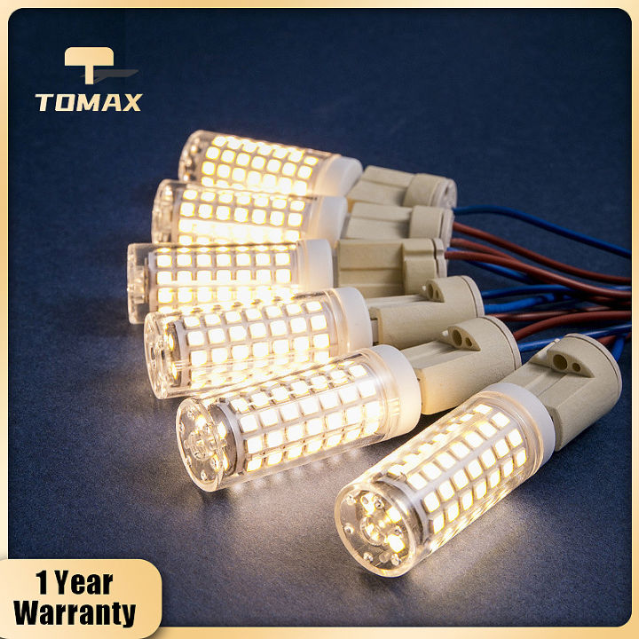 TOMAX 5Pcs G9 LED Light Bulb Tricolor Warm/Cold White 3W/5W/7W/9W for ...