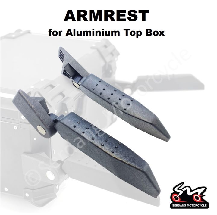 Armrest for Aluminium Top Box Arm Rest Sandaran Tangan Motor Kotak | Lazada