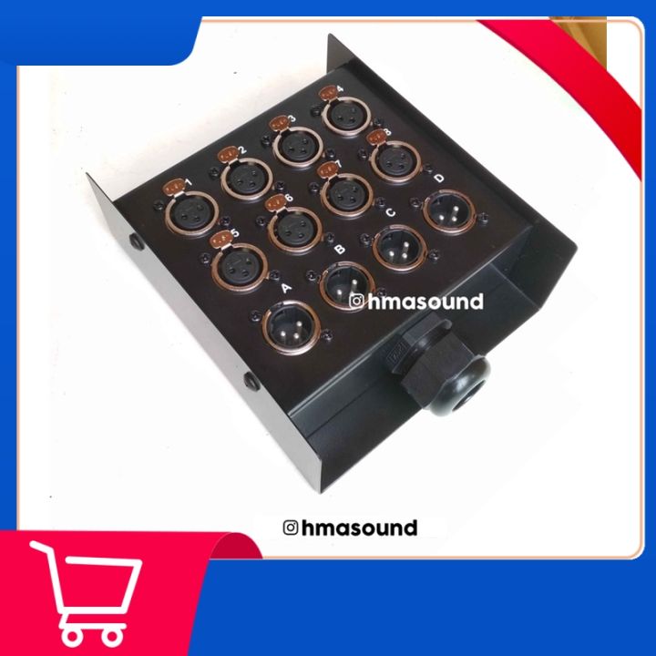 12-Channel Snake Cable Box with BSC-12 Connector | Lazada PH