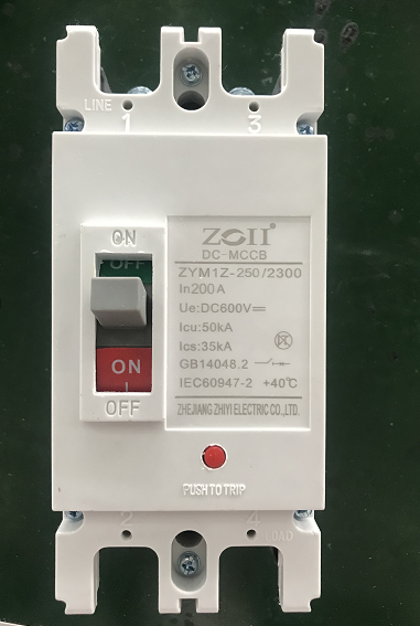 MCCB Electric Circuit Breaker 100A/125A/160A/200A/250A 2P Molded Case ...