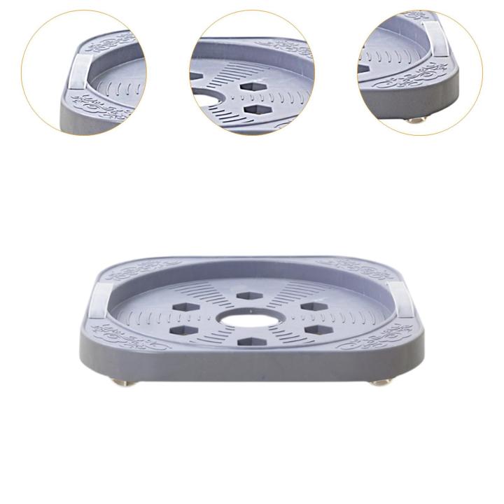 Moon Crystale Movable Gas Cylinder Base Tank Holder with Wheels,Flower ...