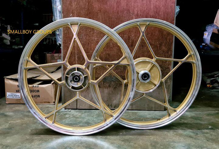 SUZUKI TXR150 PANTHER SPORT RIM 18 DISC GOLD BINTANG STAR TXR | Lazada
