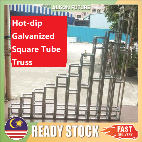 【Ready Stock】National standard square tube truss fully welded truss hot ...