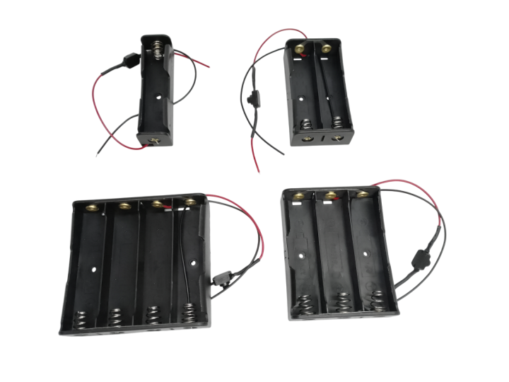 DIY ELECTRONICS 18650 BATTERY HOLDER with MINI SWITCH ON/OFF, BEST FOR ...