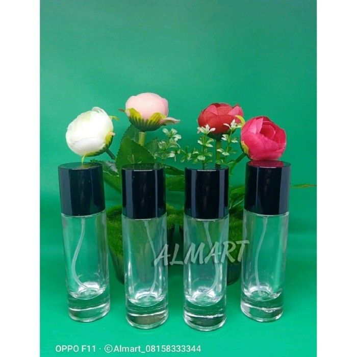 Botol parfum spray kasa tutup hitam 30ml | Lazada Indonesia
