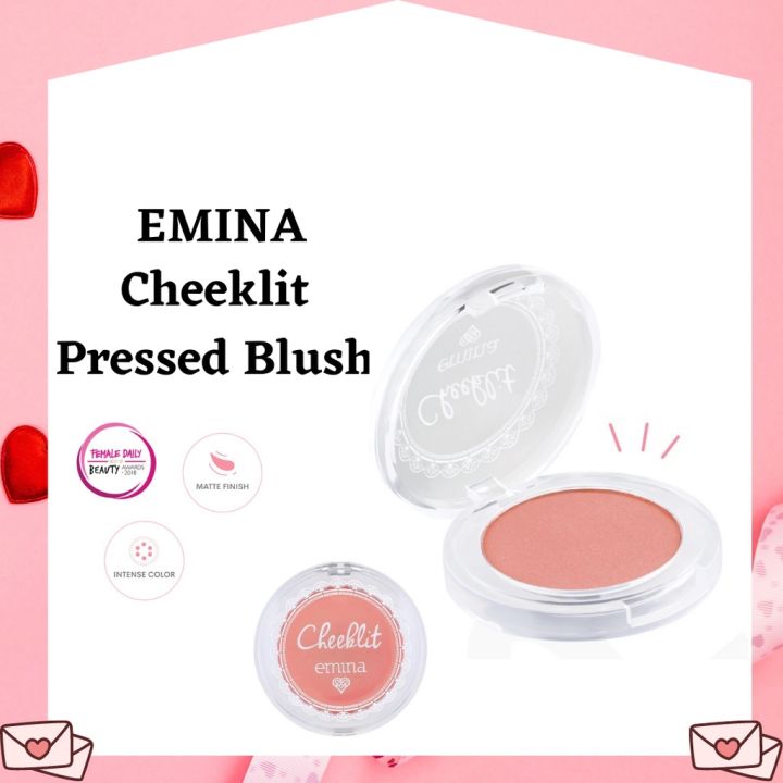 Emina Cheek Lit Pressed Powder Blush 3.5gr | Blush On | Lazada Indonesia