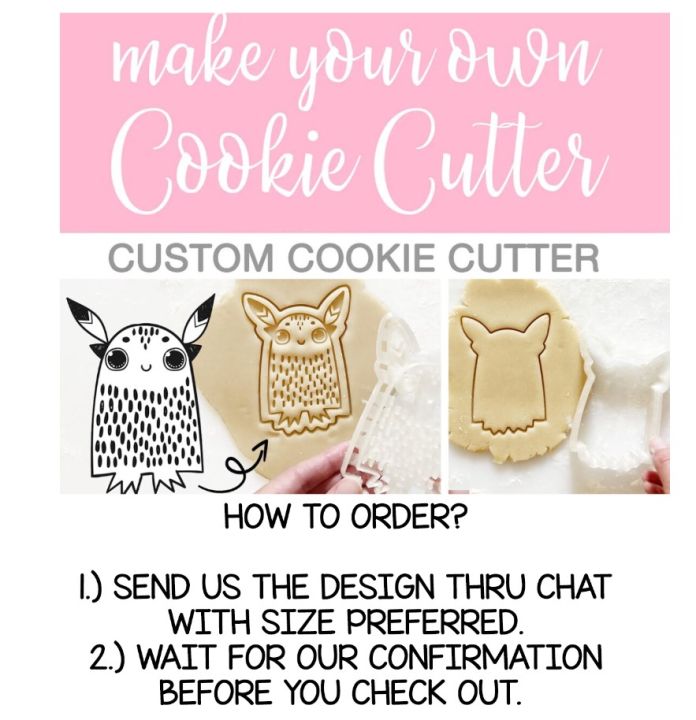 CUSTOMIZE COOKIE CUTTER SERVICE | Lazada PH