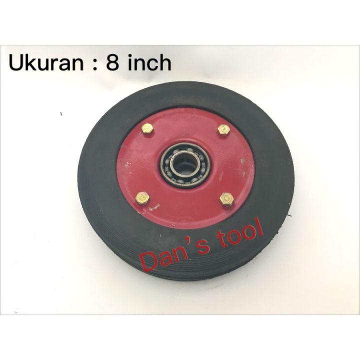 Roda Lorry 8 inch Double Bearing / Troli / Trolley / Lori | Lazada ...