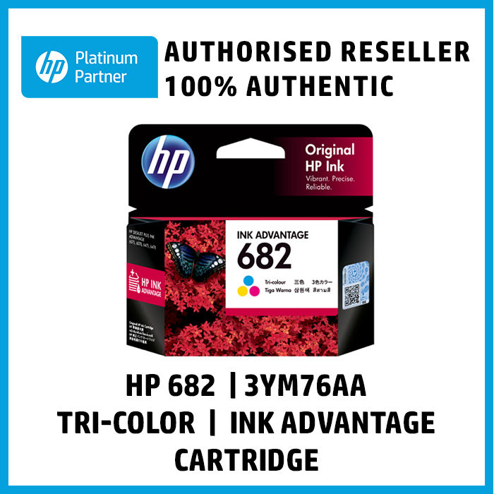 HP 682 Tri-color Original Ink Advantage Cartridge (3YM76AA) | Lazada PH