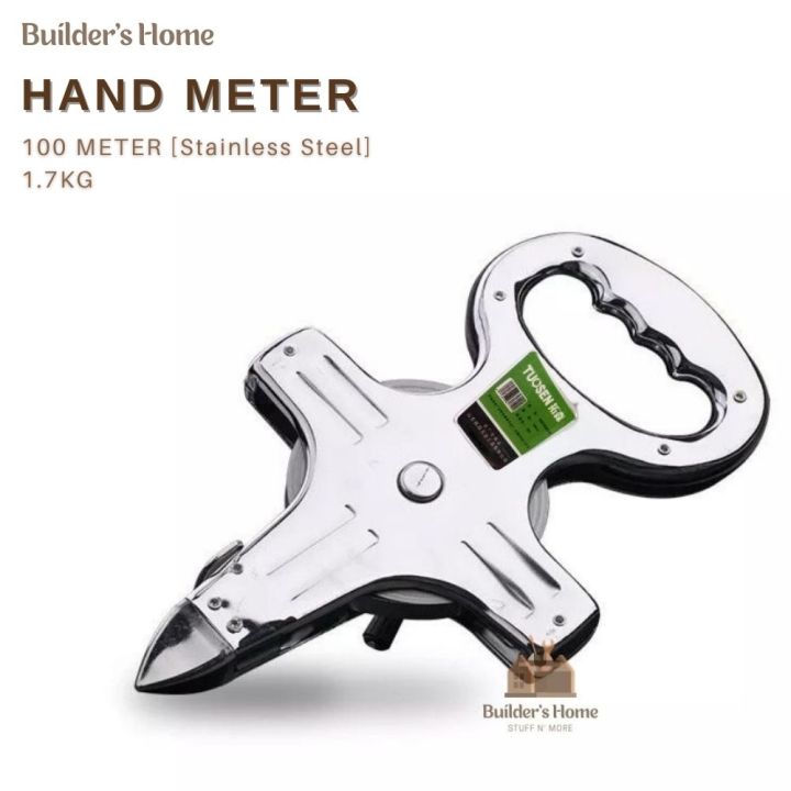 BH | 100 Meter Hand Ruler Series Construction Large Metal Steel Meter ...