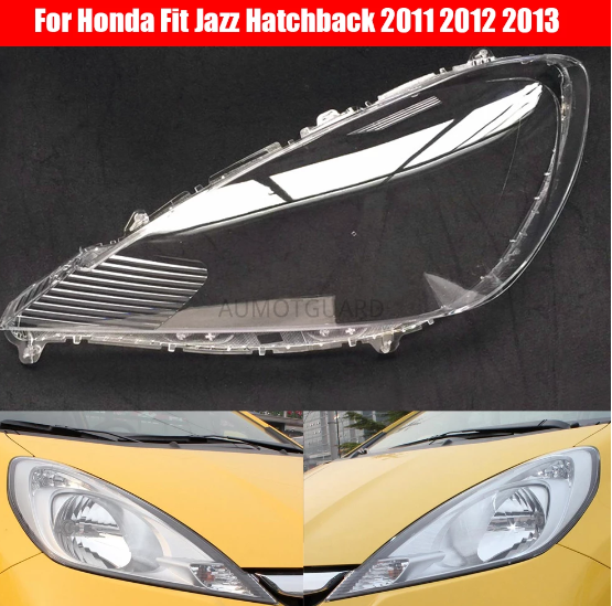 Headlamp Cover For Honda Fit Jazz Hatchback 2011 2012 2013 Headlight ...