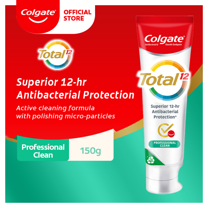 Colgate Total Multi-Benefit Antibacterial Toothpaste 150g | Lazada PH