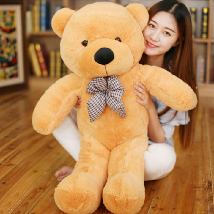 Teddy Bear Plush Toy Hug Bear Gift For Birthday Stuffed Bear Toy Sleeping Cusion 40CM 60CM 80CM ...