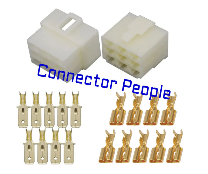 Socket 9 Pin Besar + Skun / Soket Motor / Konektor /Kabel Motor ...