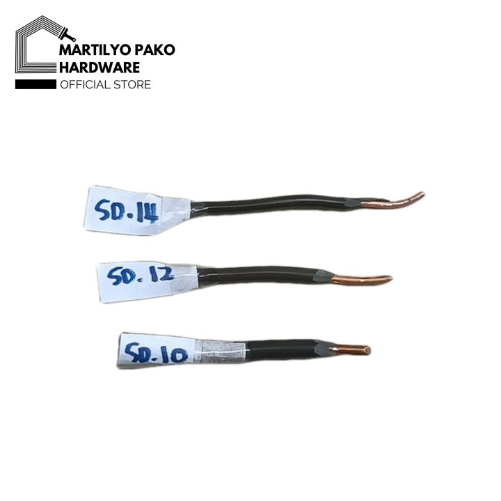 MEGAWIRE TW Solid Wire Black #14 or 1.6mm, #12 or 2mm, #10 or 2.6mm ...