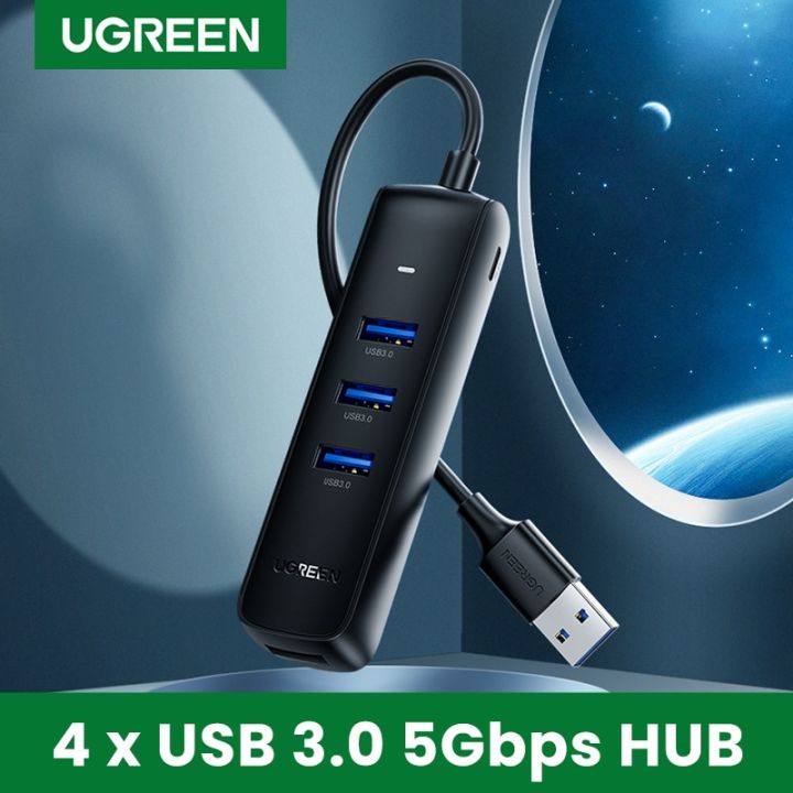 UGREEN USB HUB 3.0 HUB Ultra Mini 4 Port USB 3.0 Splitter Micro USB Hub ...