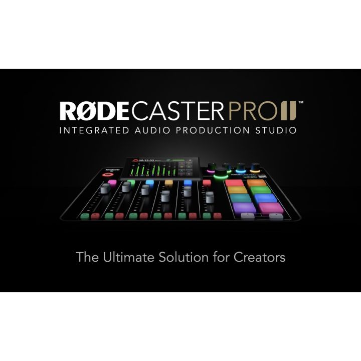 [FREE SHIP] Rode RODECaster Pro II (RODECaster Pro 2) Integrated Audio ...