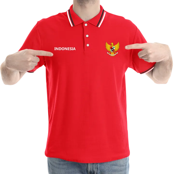 GARUDA ORI 0923 - BAJU POLO KERAH WANGKI KEMERDEKAAN RI GARUDA ...