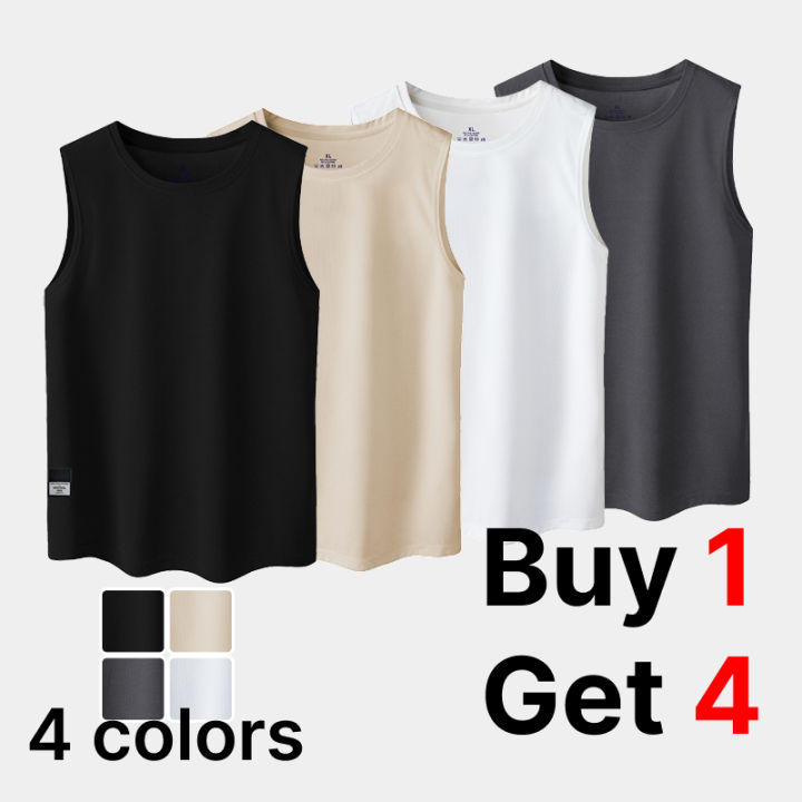 [Buy 1 Take 3]GE Waffle Sando Tank Top Clothes Menswear Comfortable ...