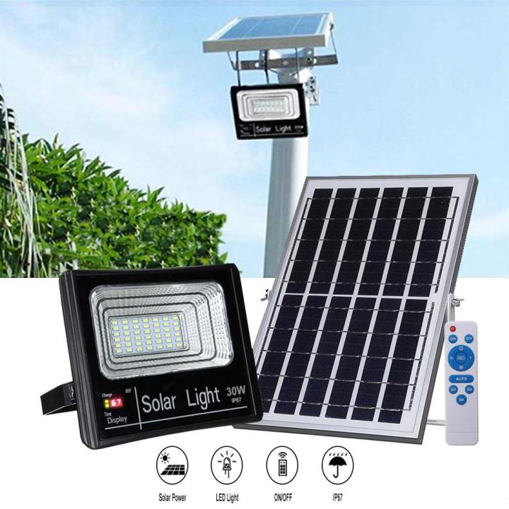 COD ORIGINAL Solar Led Outdoor Flood Light Street Lamp 30W/40W45W/75W/100W/200W/300W/500W/800W ...