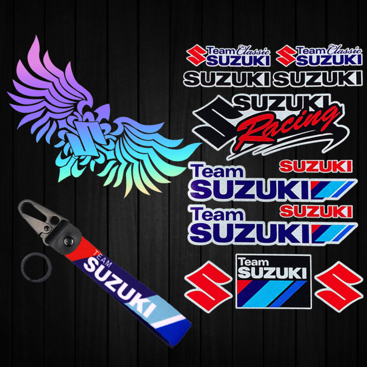 Suzuki Brand LOGO Fuel Tank Logo Sticker Body Reflective Waterproof ...