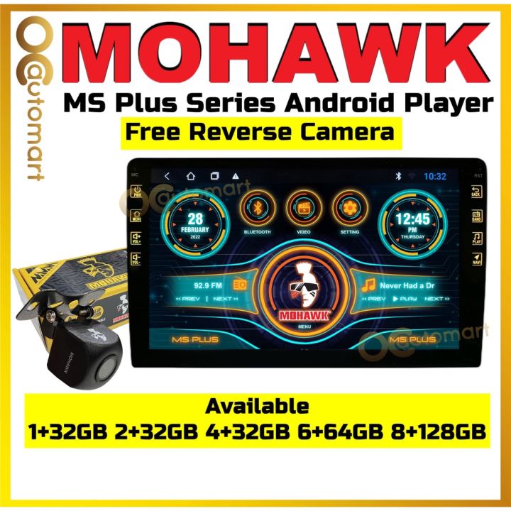 Free Reverse Camera Mohawk MS Plus Series Car Android Player QLED 1+32 ...
