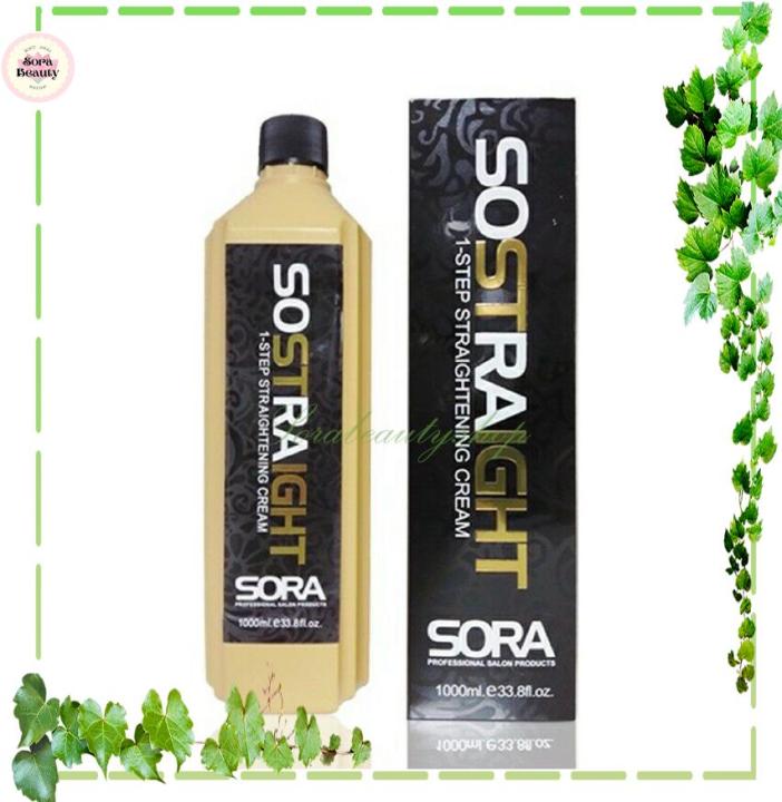 Sora Hair Rebonding Cream 1-step 1000ml | Lazada PH