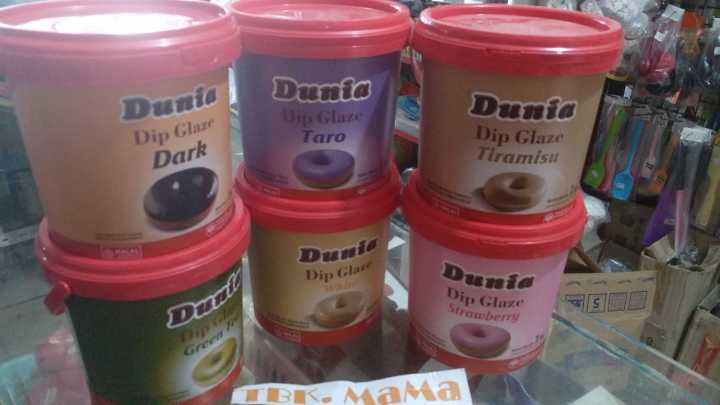 GLAZE / SELAI EKONOMIS UNTUK DONAT / ROTI PACKING ASLI 1 KG | Lazada ...