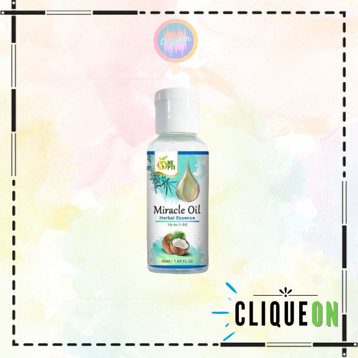 Cliqueon | ONE OPTI MIRACLE OIL is a blend of 100% natural and ...