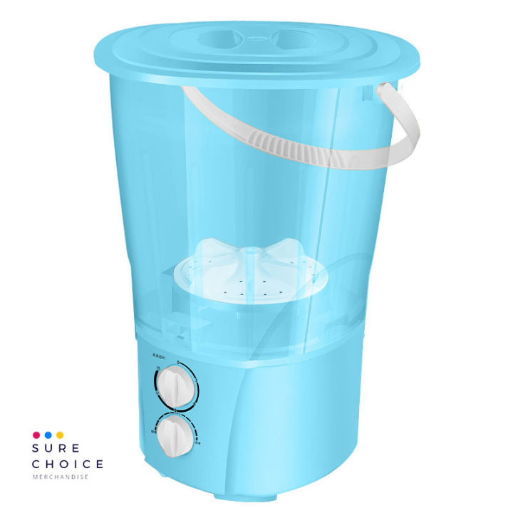 SCM Mini Portable Electric Travel Washing Machine with Detachable ...
