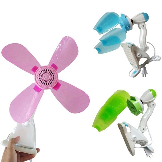 5 blade Portable Clip ELectric Fan (random colors) | Lazada PH