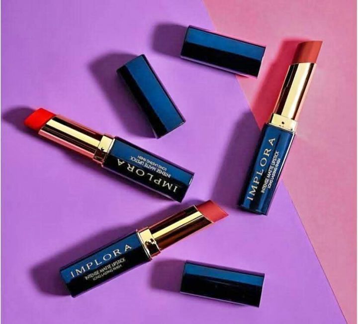 Implora Intense Matte Lipstick Long Lasting Finish - Lipstik Implora ...