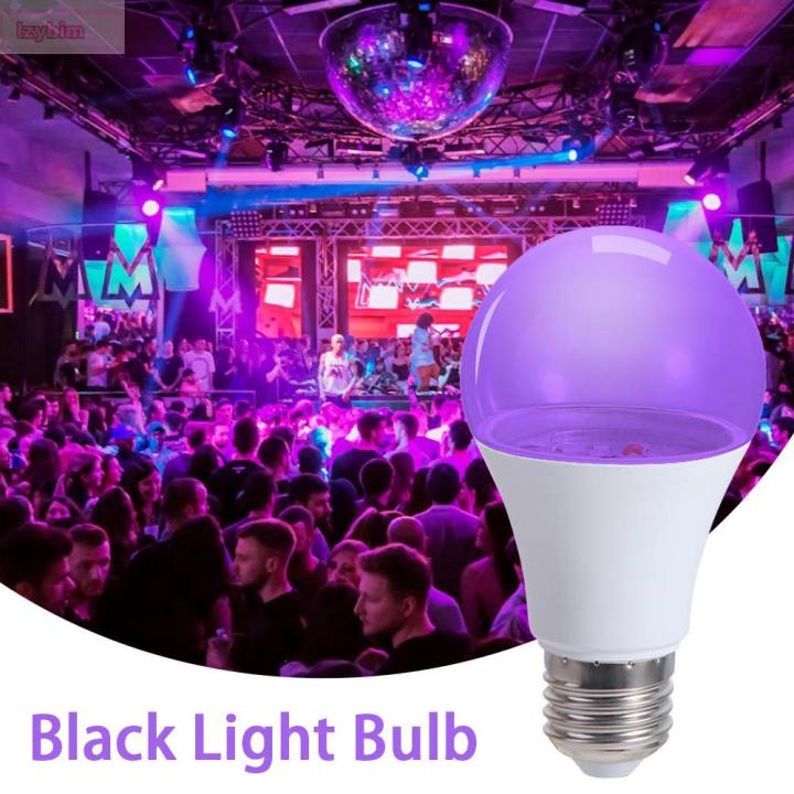 LZYBIM Blacklight Ultraviolet Lamp UV Purple Bulb 360 Glow Atmosphere ...